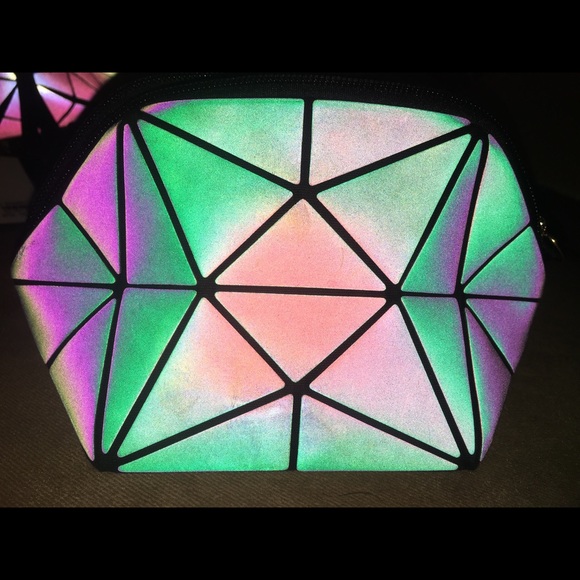 Diva | Bags | Luminous Black Color Changing Cosmetic Bag | Poshmark